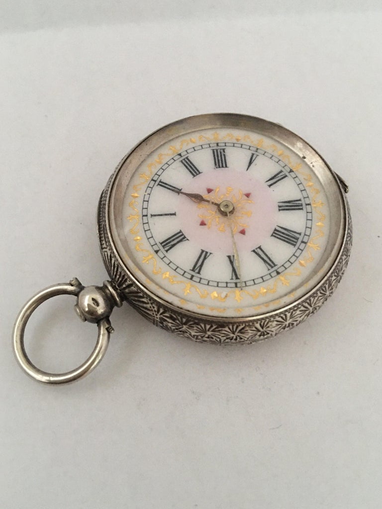 Silver Victorian Period Key-Wind Ladies Pocket Watch at 1stDibs ...