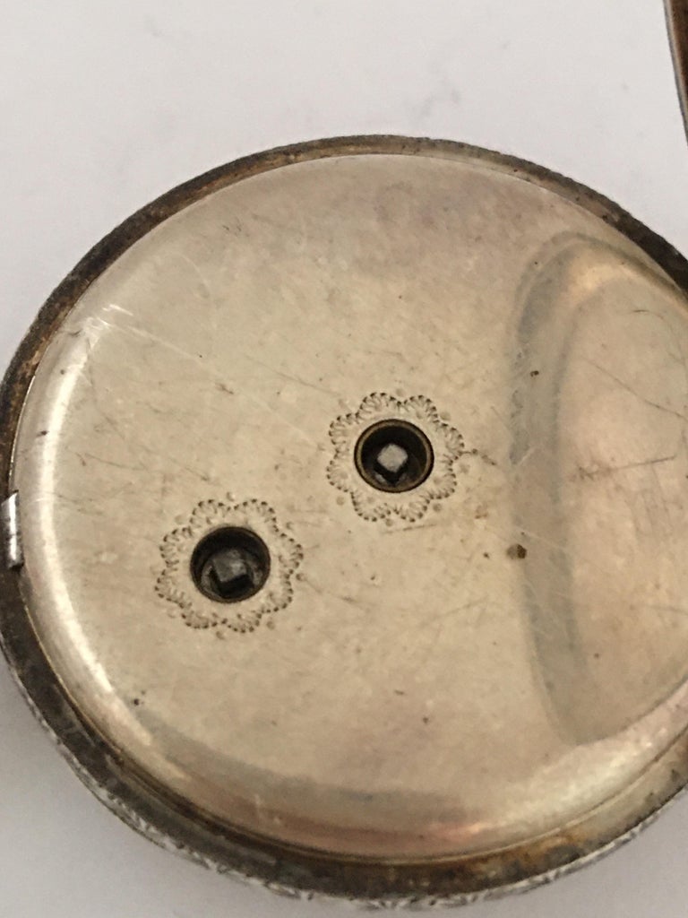 Silver Victorian Period Key-Wind Ladies Pocket Watch at 1stDibs ...