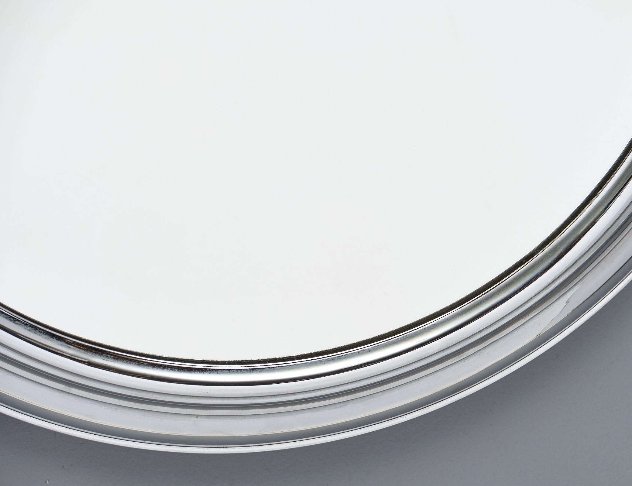 Silver Vintage Pocket Watch Mirror at 1stDibs | pocket watch with mirror