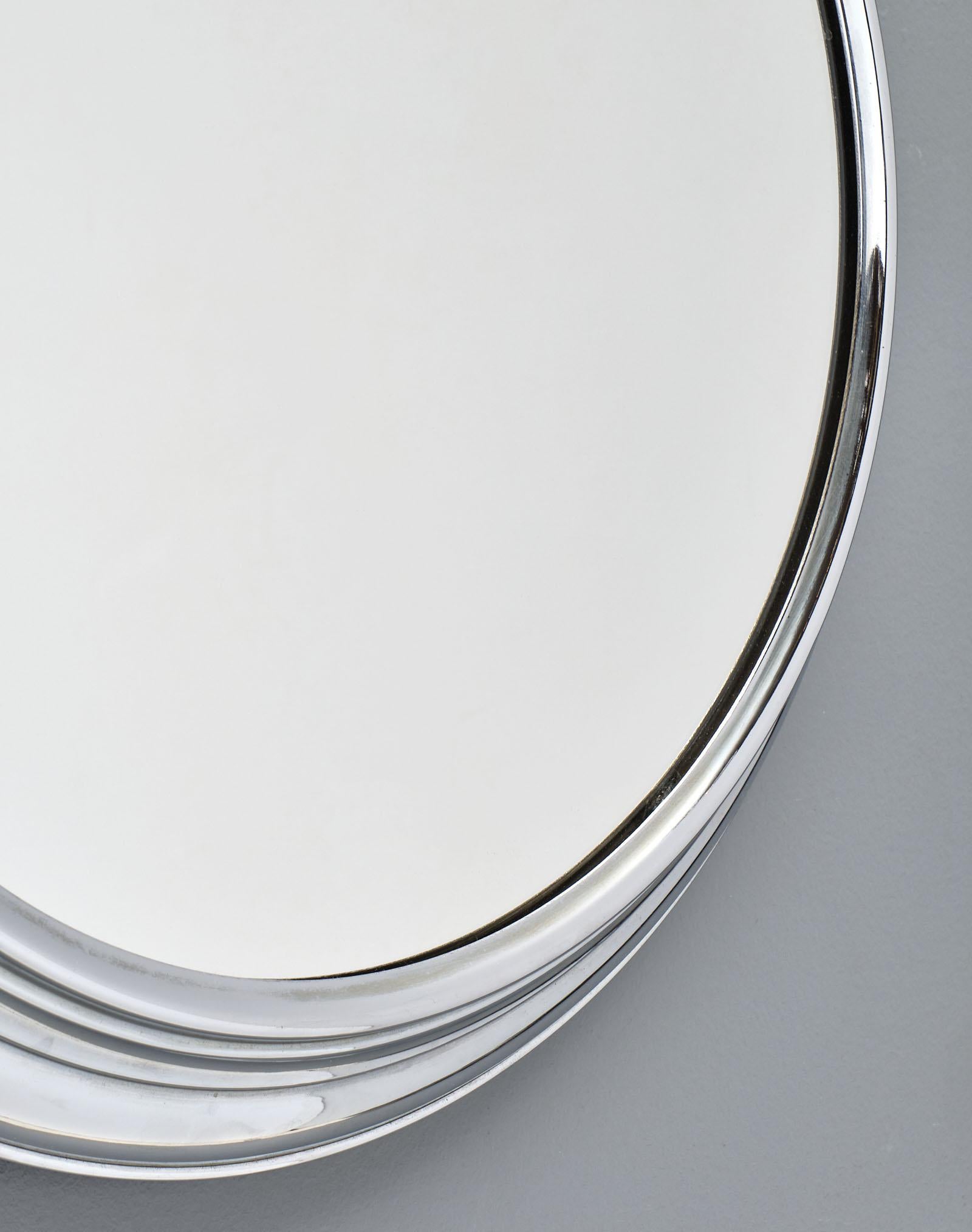 Silver Vintage Pocket Watch Mirror at 1stDibs | pocket watch with mirror