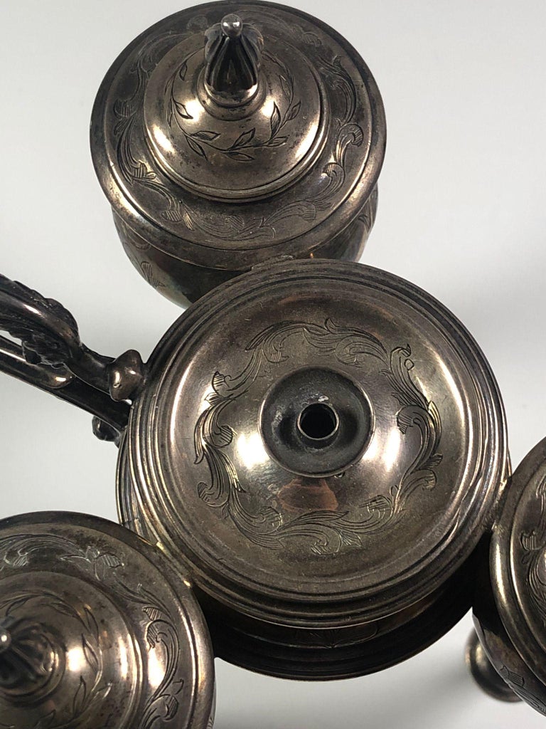 Silver Wax Jack, London, Half 19th Century For Sale at 1stDibs