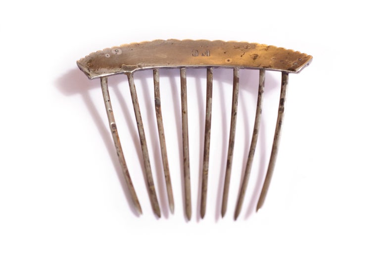 Silver Wedding Comb, Head Jewel, Comb for Bridal Hairstyle Vintage For ...