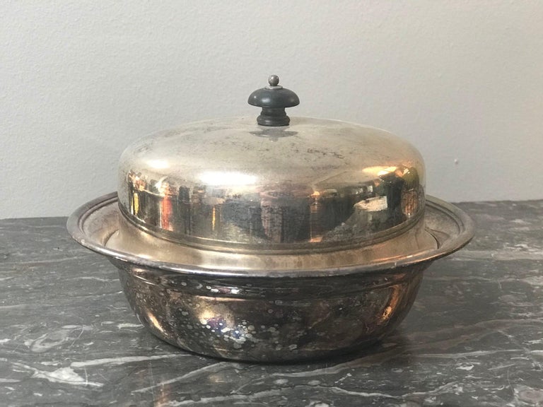 English Antique Silver Dish For Sale at 1stDibs
