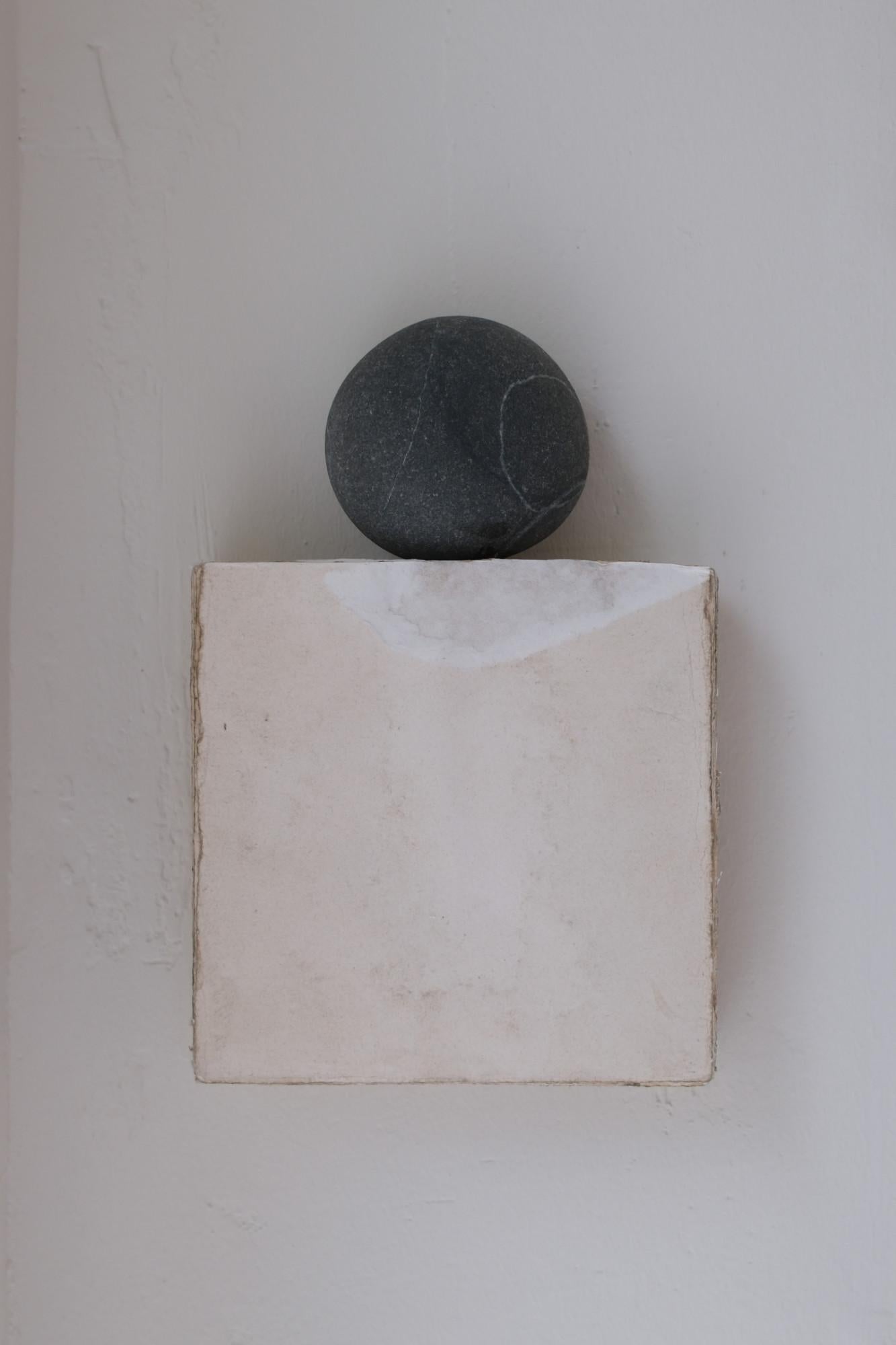 Silvia De Marchi - Timeworn Paper Artwork in White and Red, 2024 ...