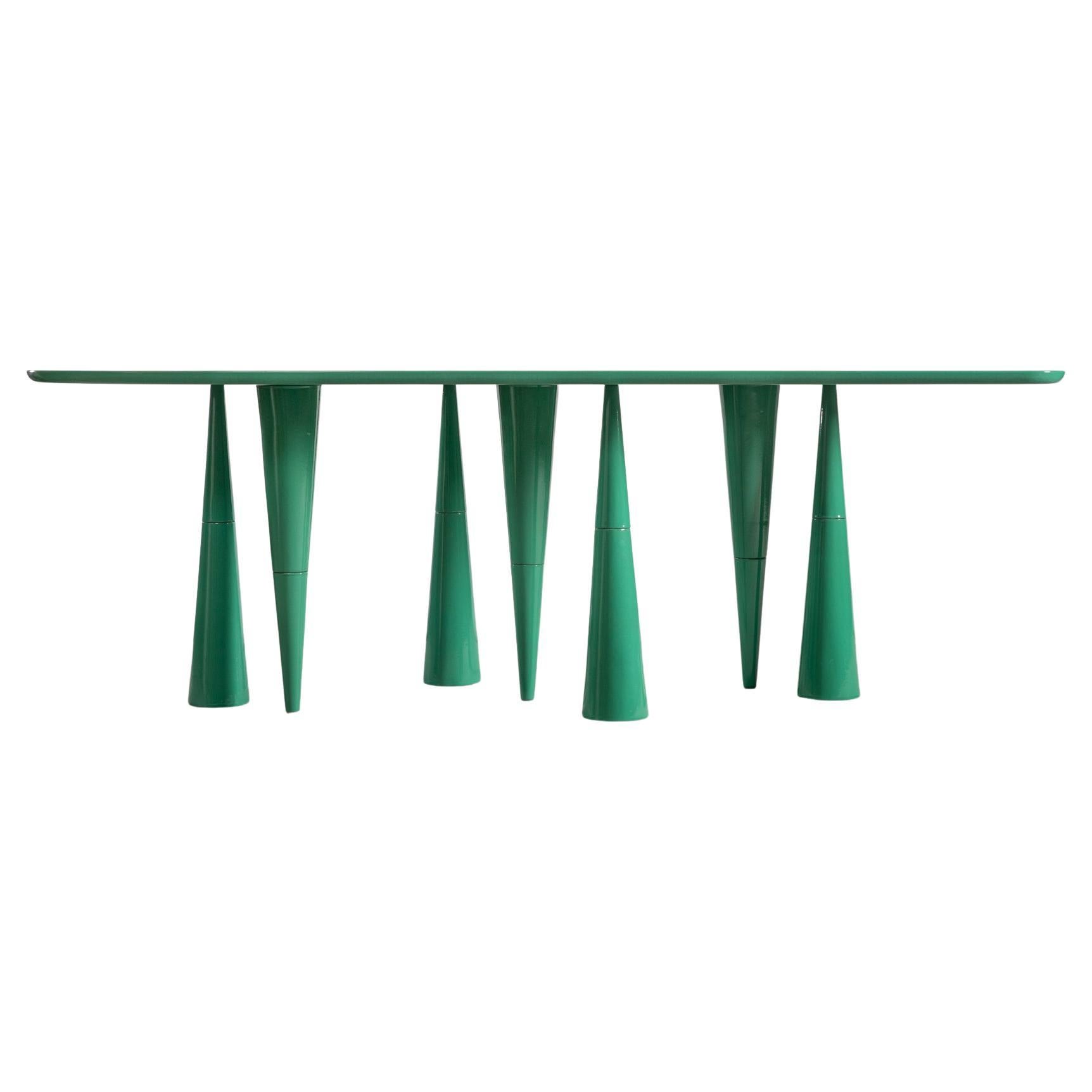 Graphic Paper Dining Table by Studio Job "Moss Edition" For Sale at 1stDibs