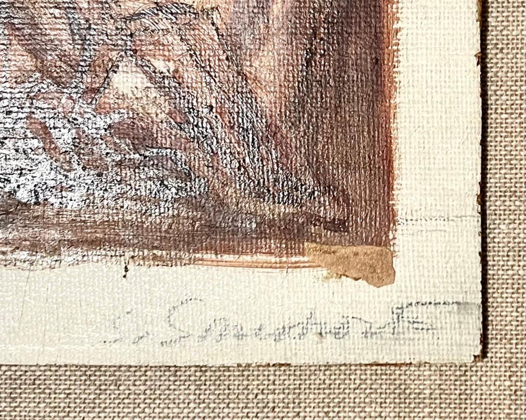 Simka Simkhovitch - Simka Simkhovitch WPA Artist Oil Painting Family ...