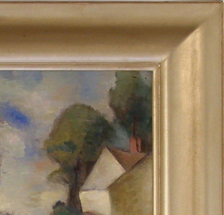 Simka Simkhovitch - Young Girl With Black Cat For Sale at 1stDibs