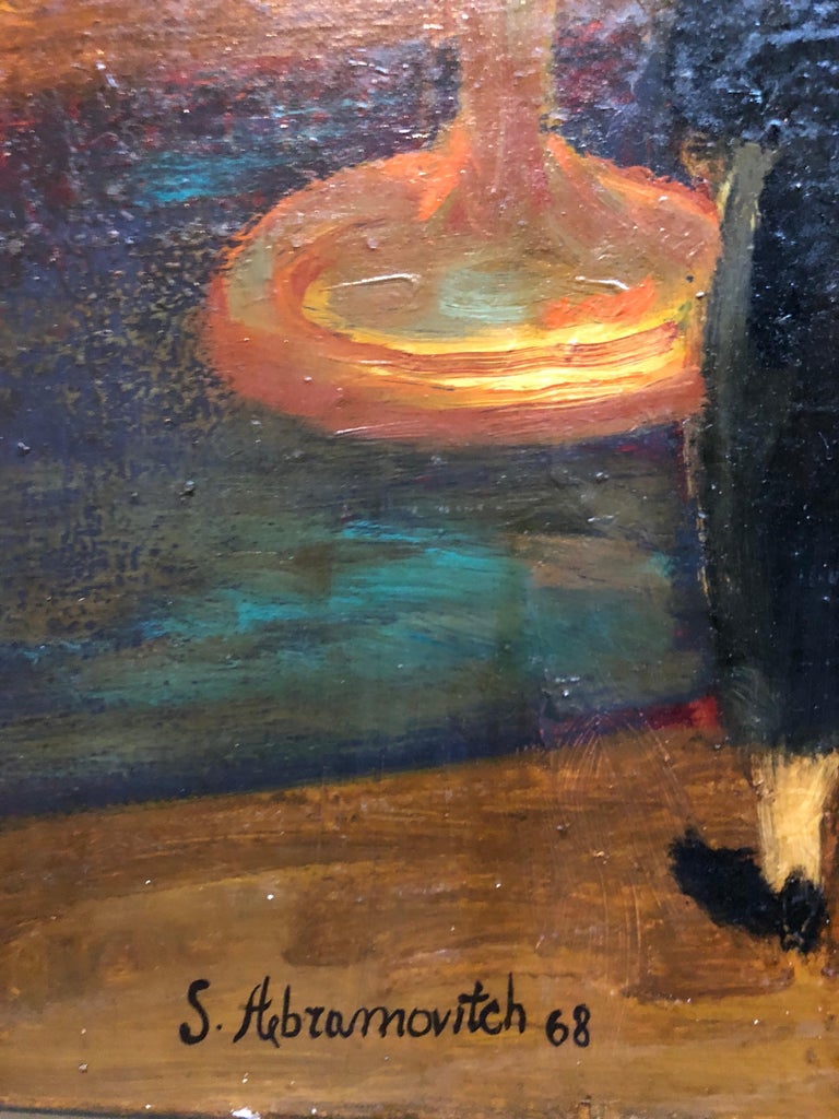 Simon Claude (Vanier) Abramovitch - Ecole De Paris Judaica Menorah ...