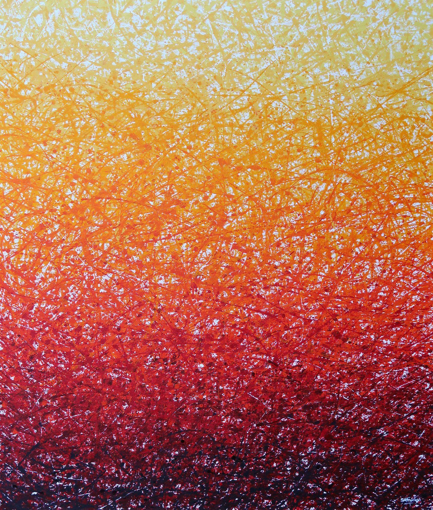 Simon Fairless - Autumn, colour and light, Painting, Acrylic on Canvas ...