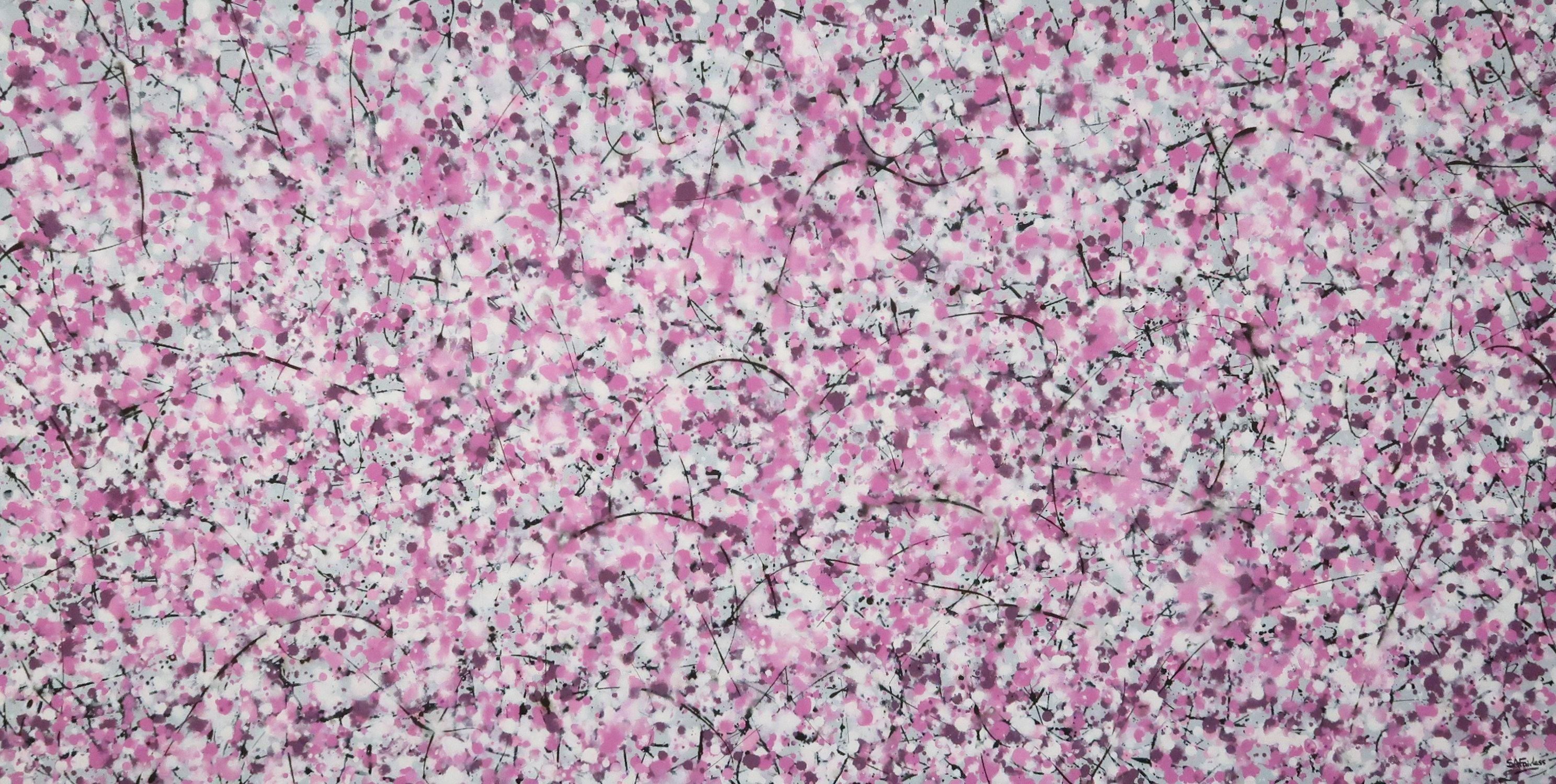 Simon Fairless - Fresh Blossom, Painting, Acrylic on Canvas For Sale at ...