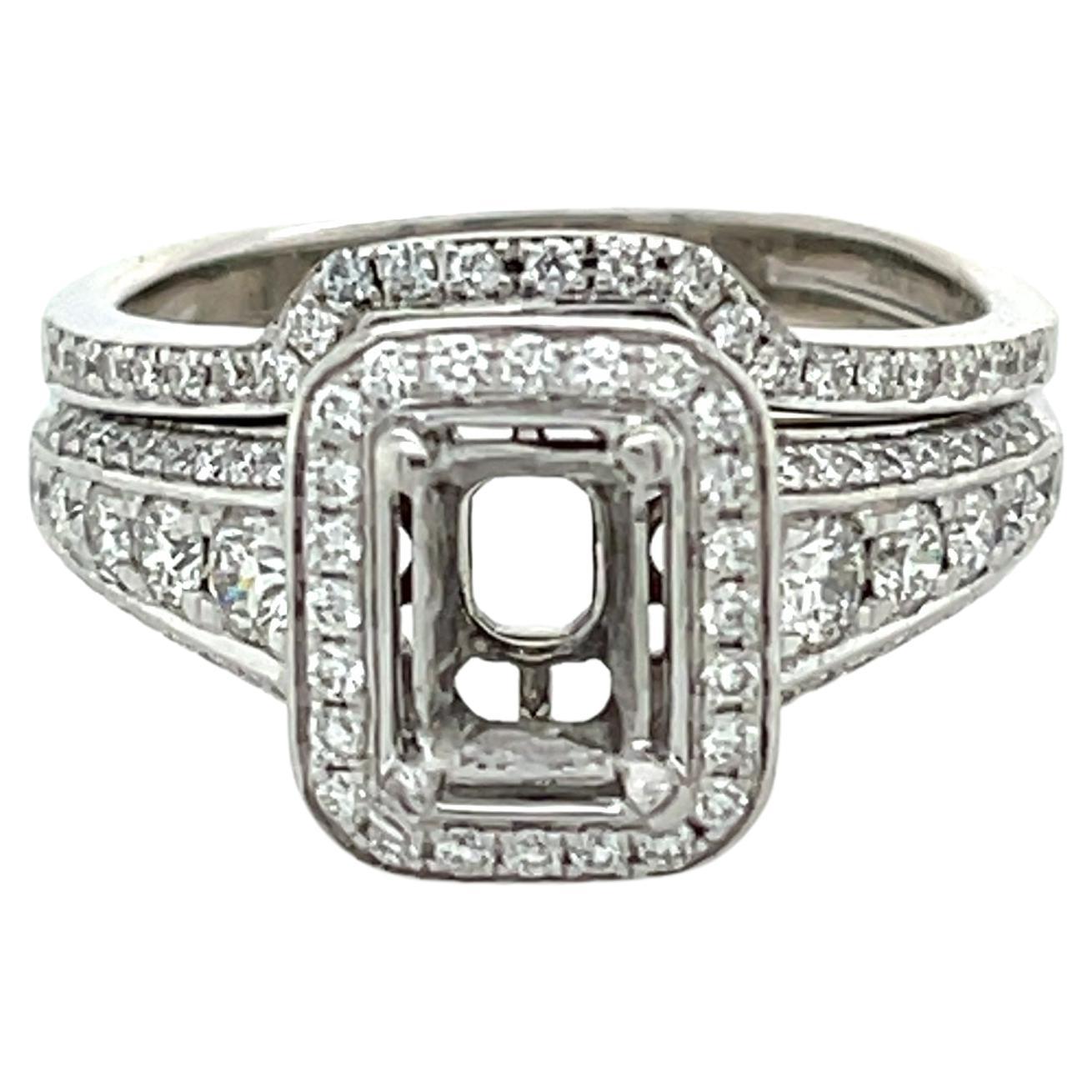 Simon G Sapphire Diamond Gold engagement Ring at 1stDibs | lld diamond ...