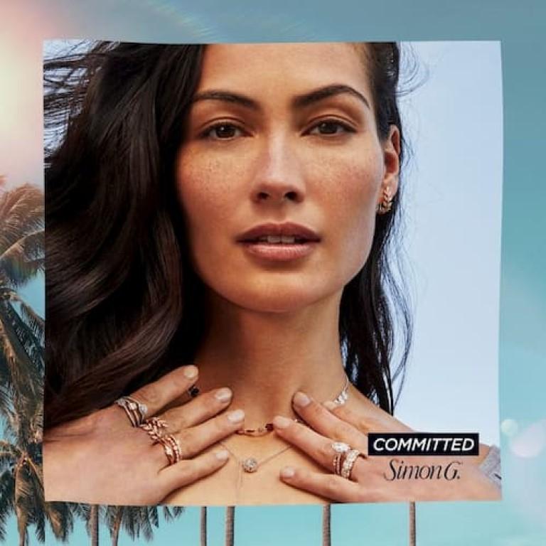 Simon G 18K Yellow Gold and Diamonds Open Style Ring Inspired by Nature ...