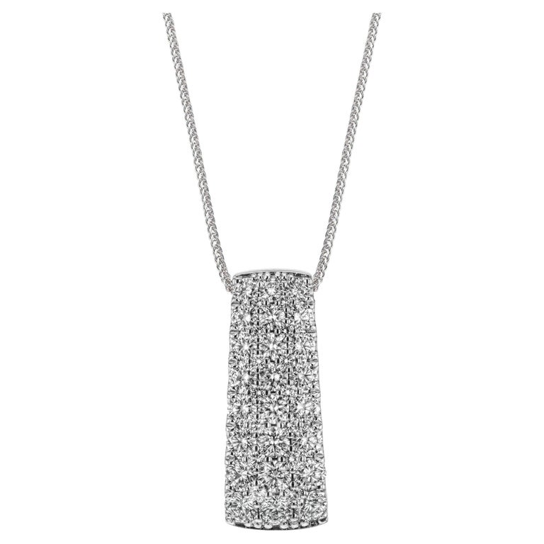 Simon G. "Super Sparkle" Diamond Pave Pendant Necklace in 18K White ...