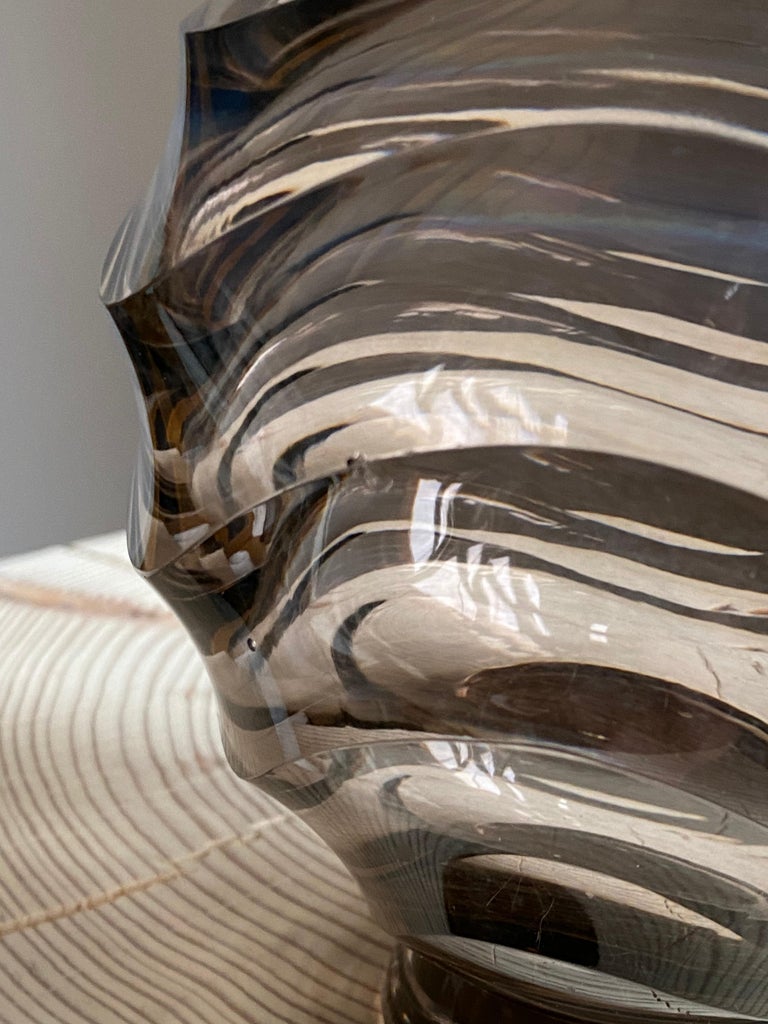 Simon Gate, Vase, Blown Glass, Orrefors, Sweden, 1930s For Sale at 1stDibs