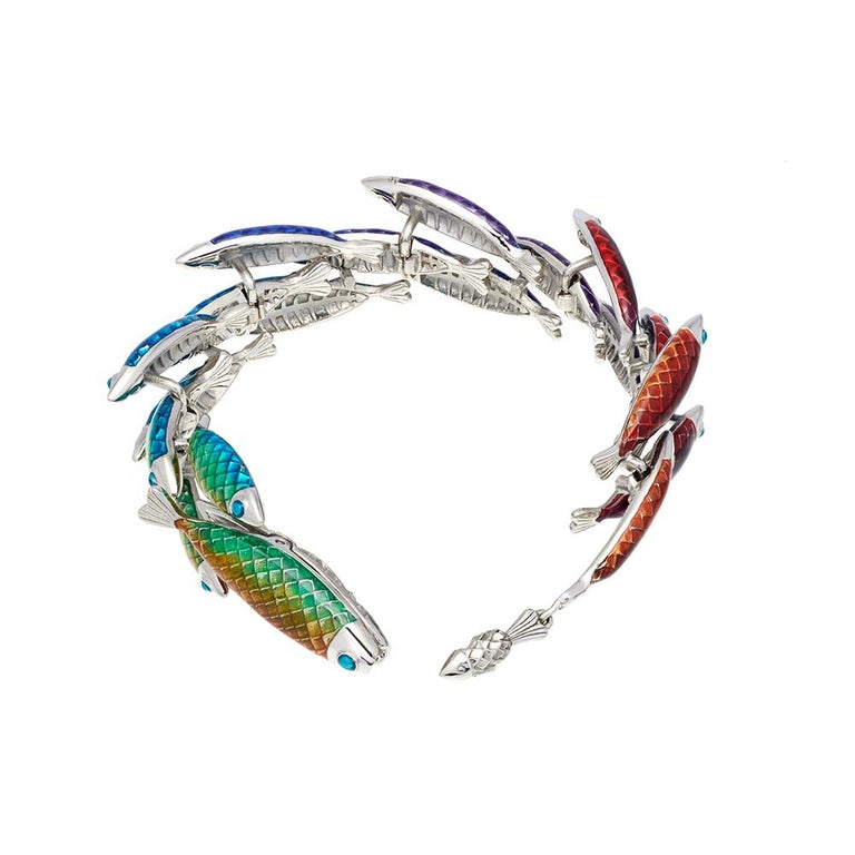 Simon Harrison Rainbow Electra Bracelet For Sale at 1stDibs