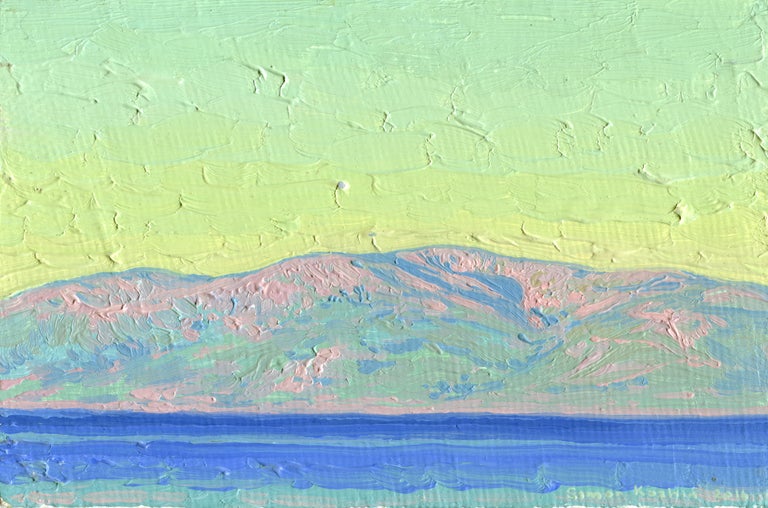 Simon Kozhin - Evening. Gulf of Patraikos. Peloponnese For Sale at 1stDibs