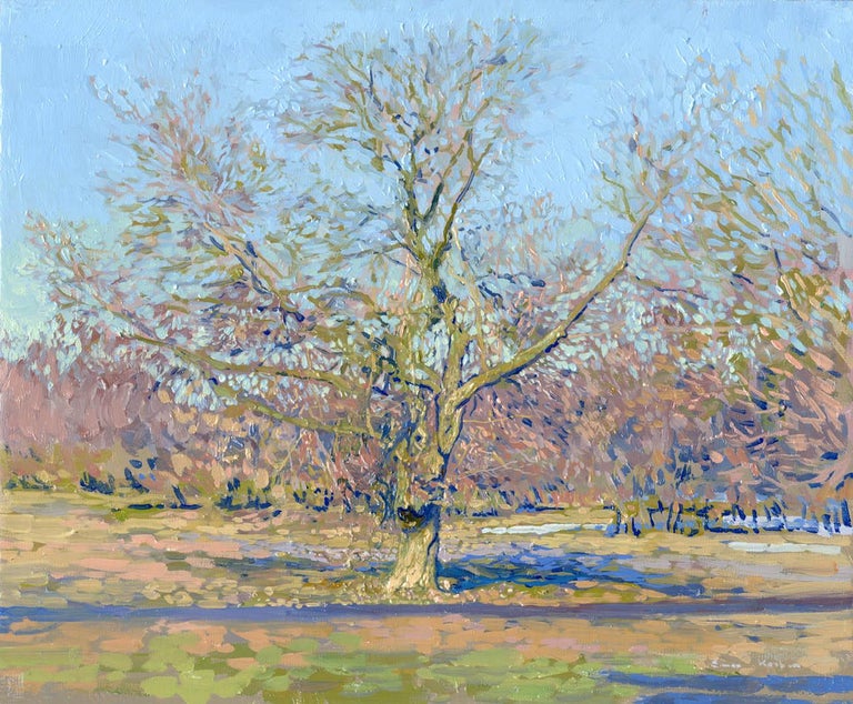 Simon Kozhin - In early spring. Willow tree in Kolomenskoye For Sale at ...