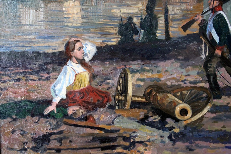 Simon Kozhin - Napoleon Bonaparte was in burning Moscow. 1812 For Sale ...