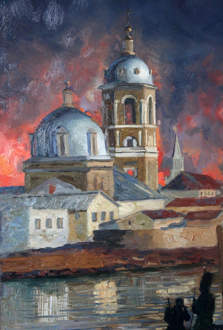 Simon Kozhin - Napoleon Bonaparte was in burning Moscow. 1812 For Sale ...