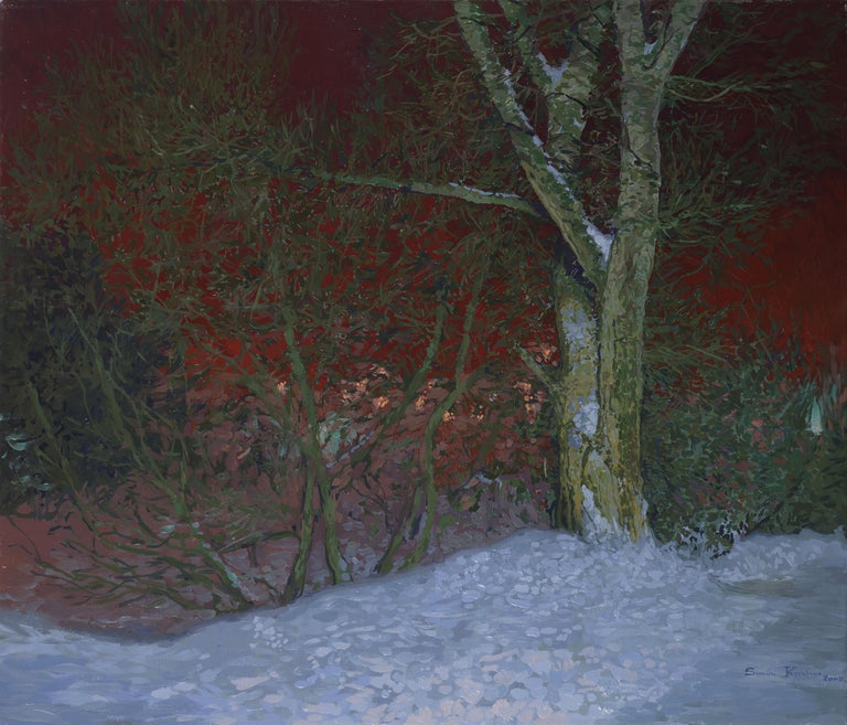 Simon Kozhin - Winter night For Sale at 1stDibs