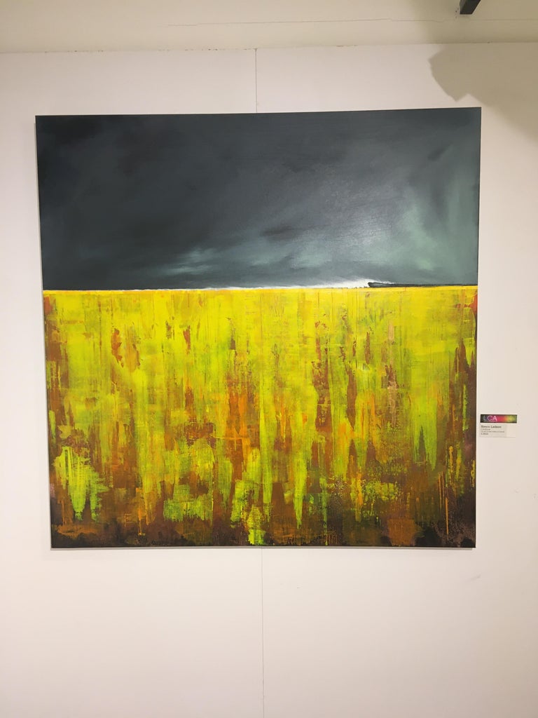 Simon Ledson - CARVEline - contemporary abstract landscape bright ...