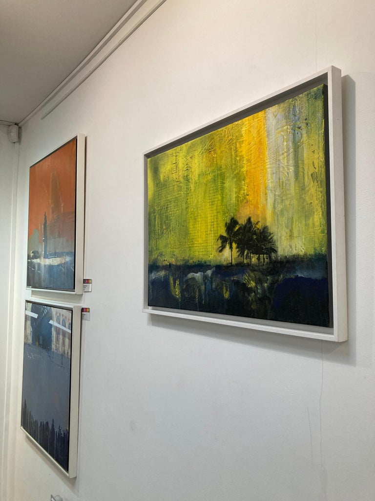 Simon Ledson - The Sense - contemporary landscape abstract bright mixed ...