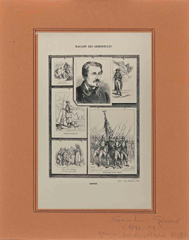 Simon Louis Gérard - Raffet - Lithograph by Simon Louis Gérard - 19th ...