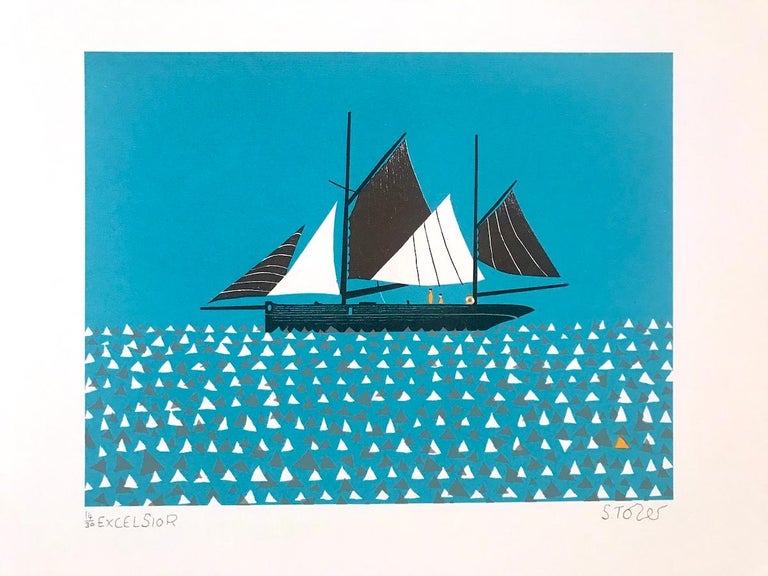 Simon Tozer - Excelsior by Simon Tozer, Limited edition, Sailing ...