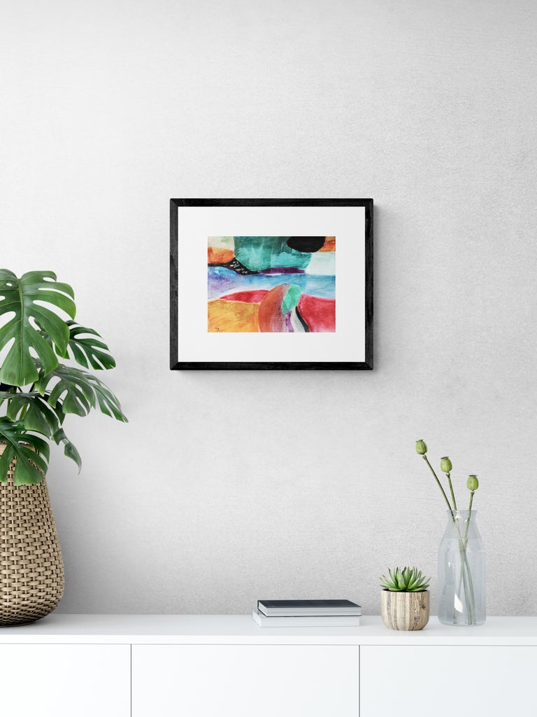 Simona Gocan - A Visual Journey: Landscape #10, Contemporary Abstract ...