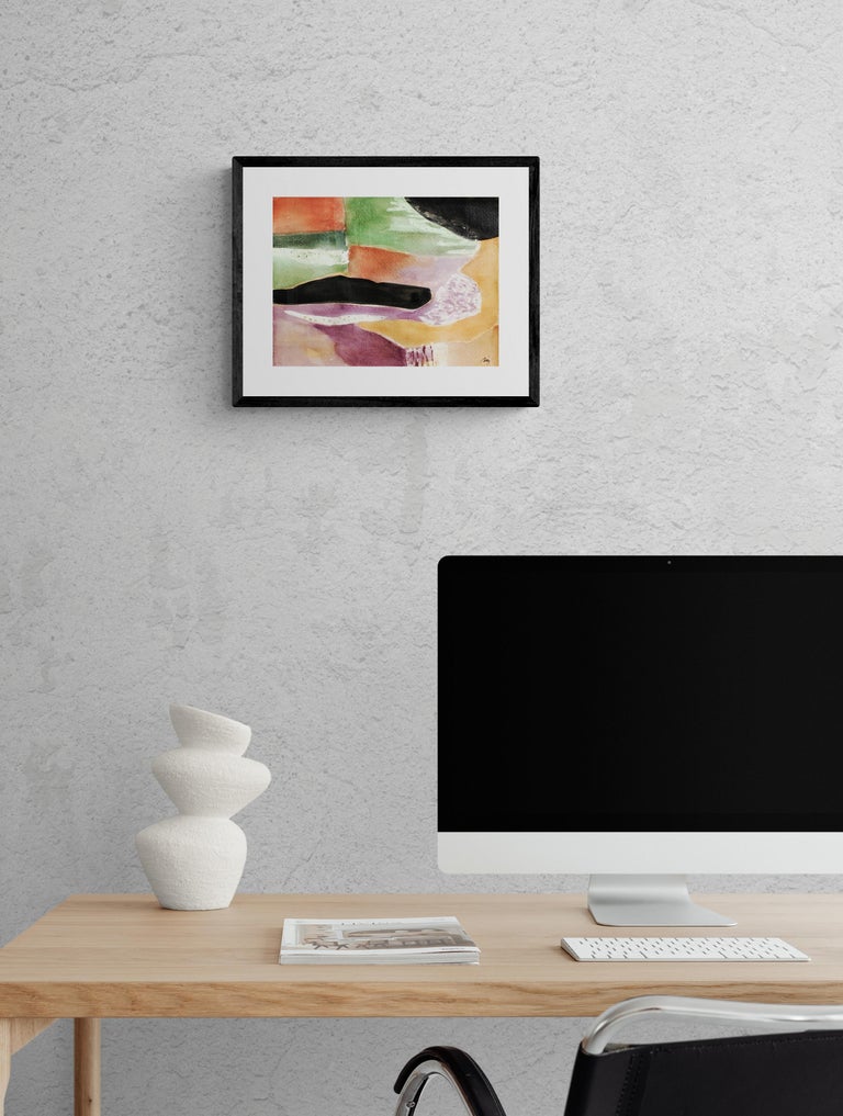 Simona Gocan - A Visual Journey: Landscape #5, Contemporary Abstract ...