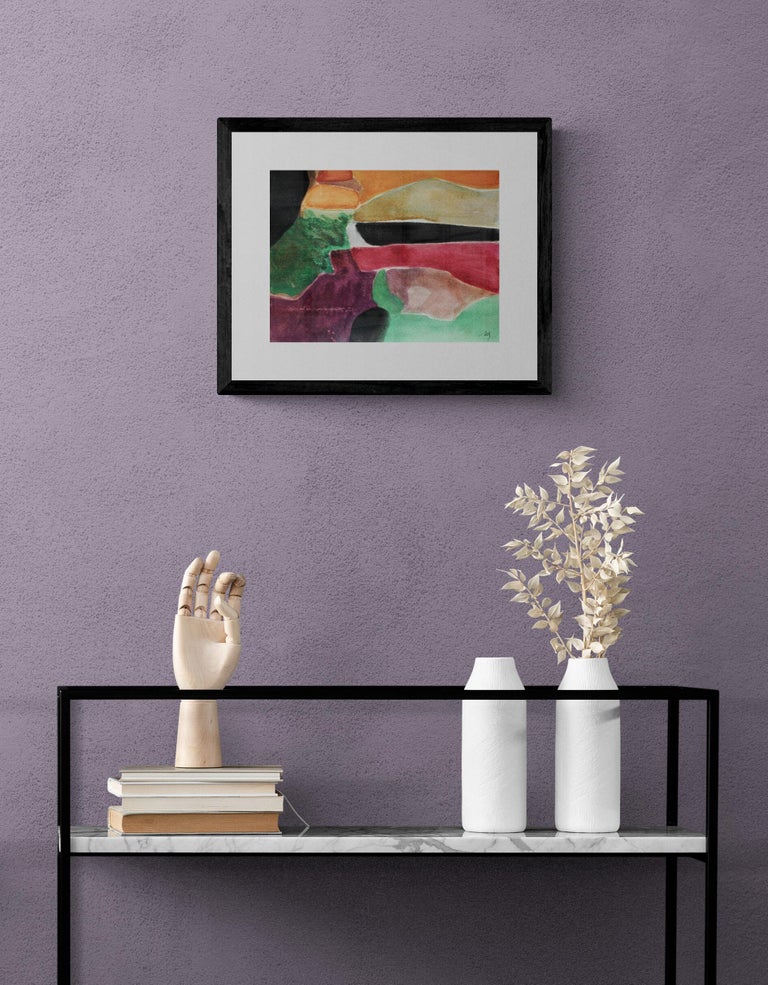 Simona Gocan - A Visual Journey: Landscape #7, Contemporary Abstract ...