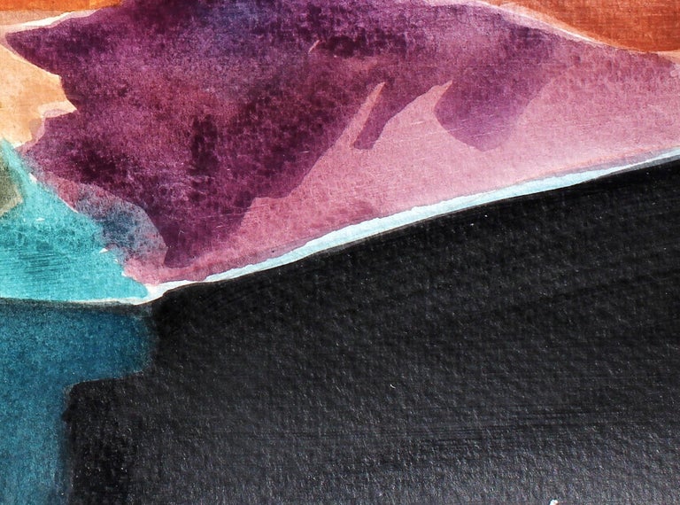 Simona Gocan - A Visual Journey: Landscape #9, Contemporary Abstract ...