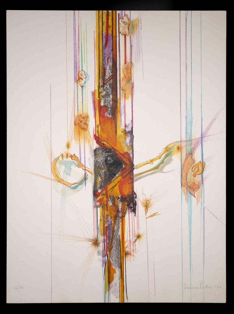 Simona Weller - Desert Landscape - Original Lithograph by Simona Weller ...