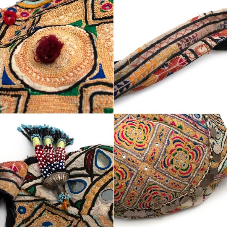 Simone Camille Multi-coloured Embellished Shoulder Bag For Sale at ...