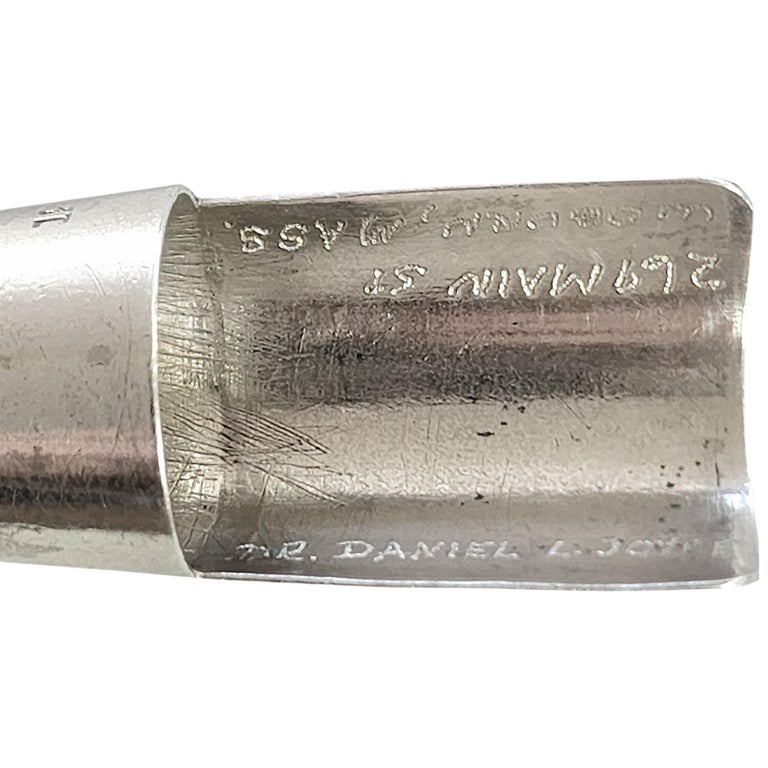 Simons Bros Sterling Silver Long Thimble For Sale at 1stDibs