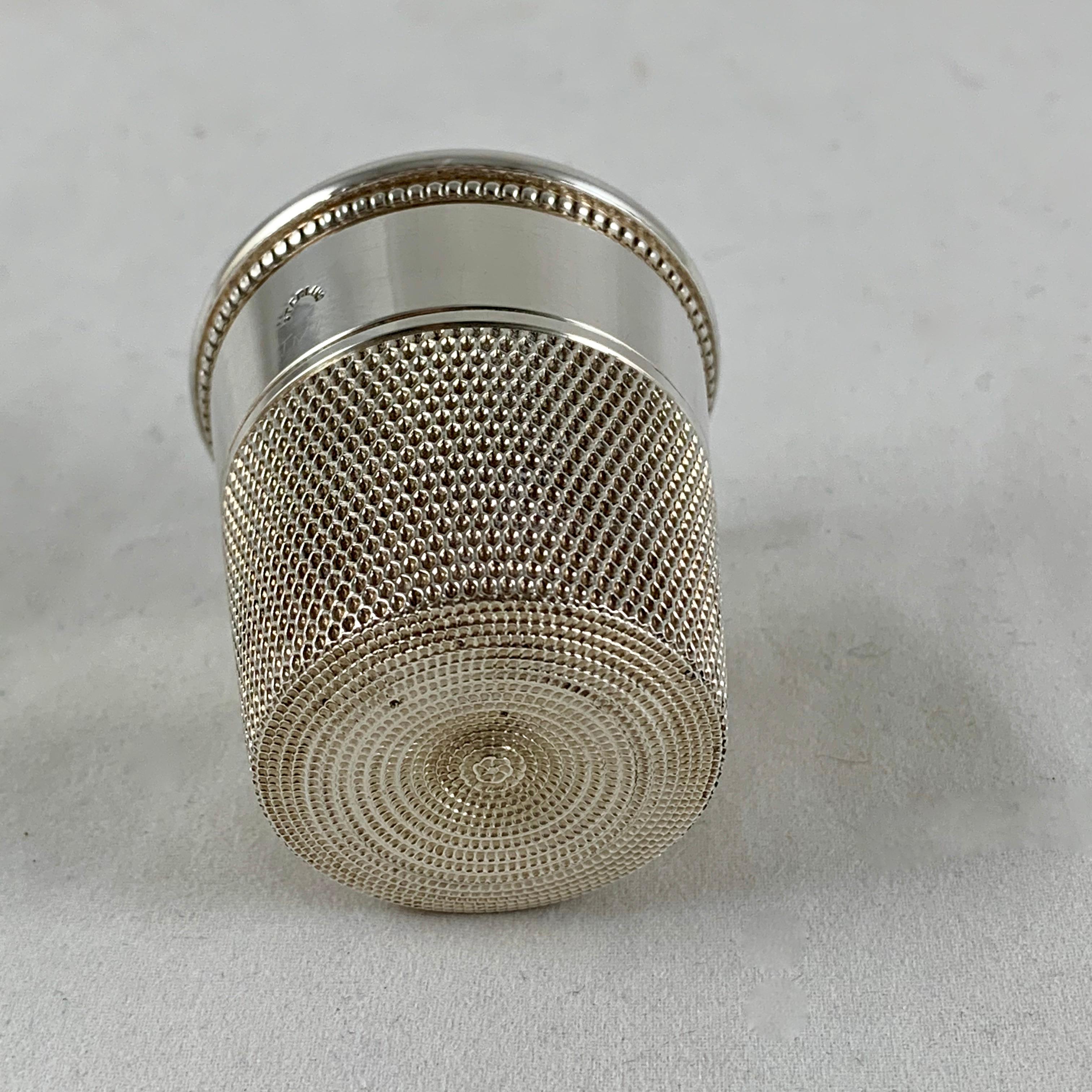 Simons Bros, Sterling Silver Thimble Two oz. Jigger Measure or Shot Cup ...