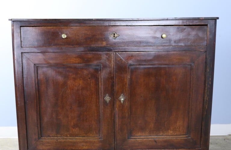 Simple Antique Oak Buffet at 1stDibs