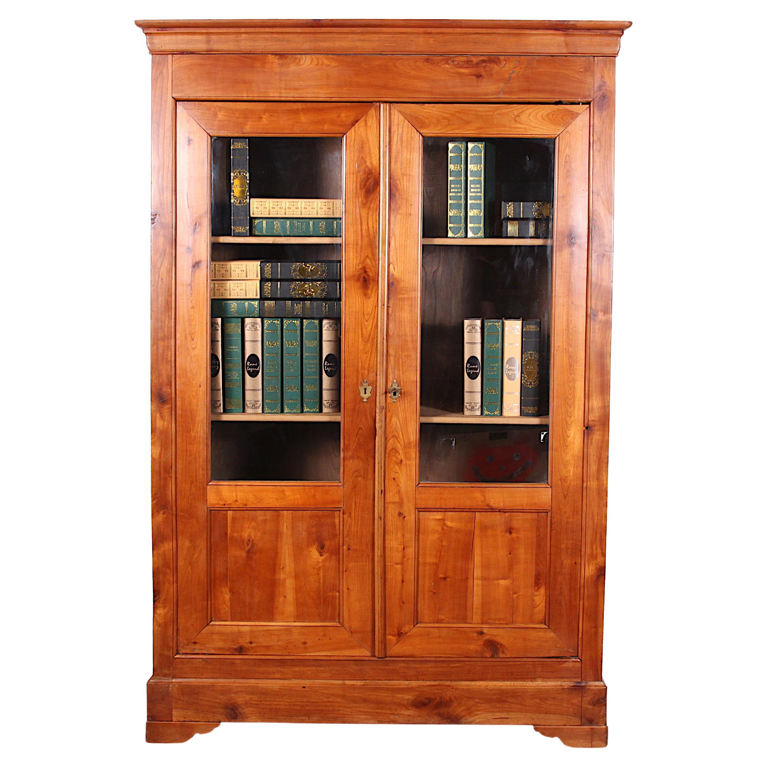Antique French Renaissance Revival Bookcase Circa 1870 at 1stDibs