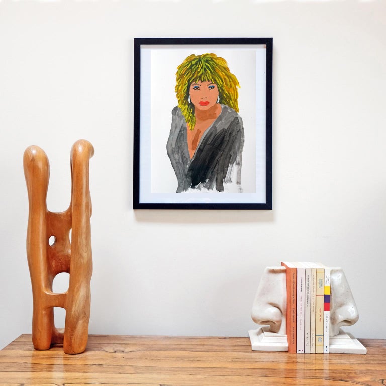 'Simply the Best' Tina Turner Portrait Painting by Alan Fears Acrylic ...