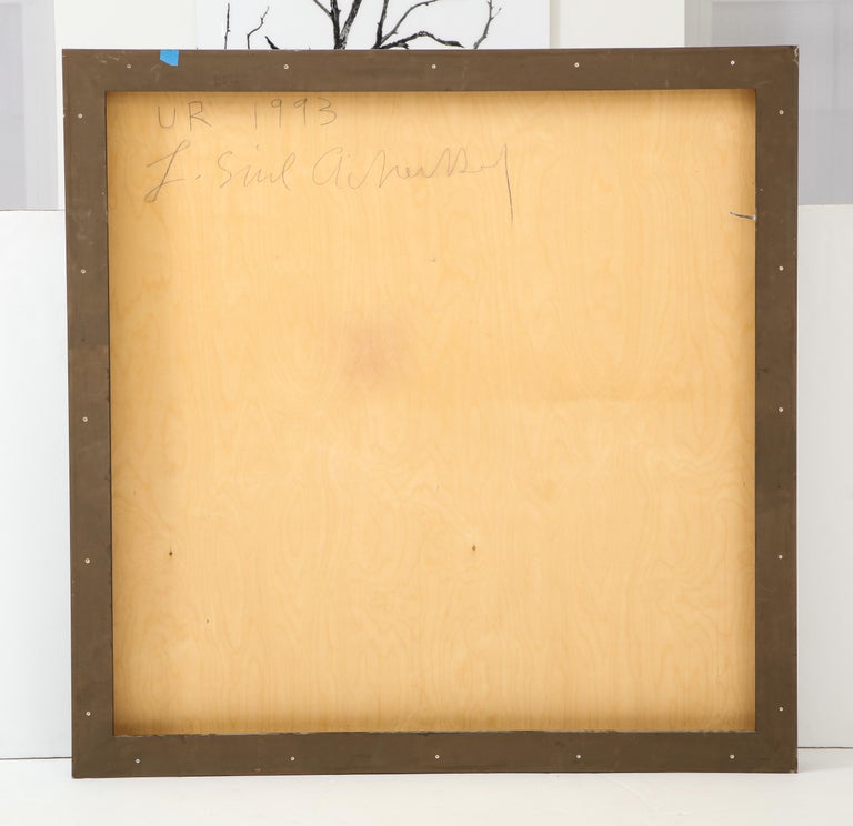 Simrel Achenbach "You Are" Gouache on Wood, circa 1993 For Sale at 1stDibs