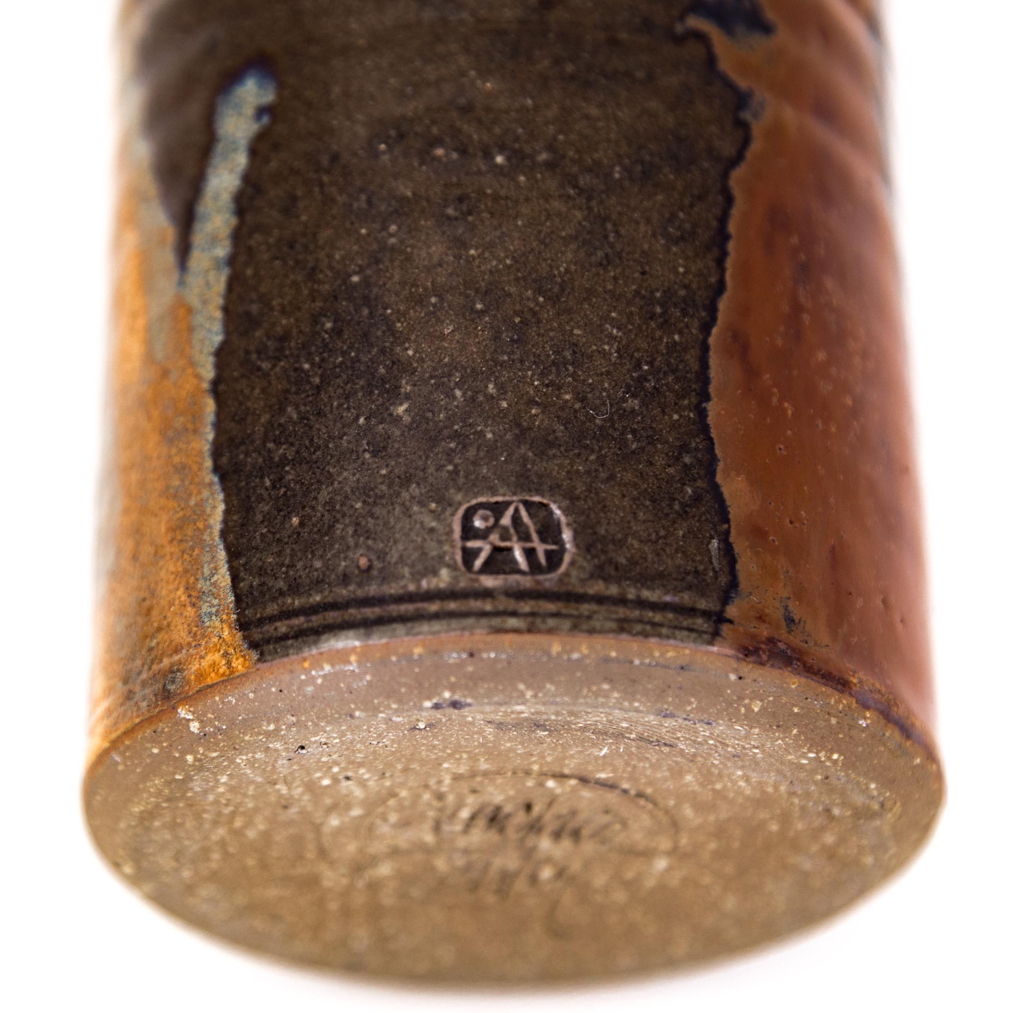 Sinclair Ashley Studio Pottery Stoneware Vase, Signed For Sale at ...