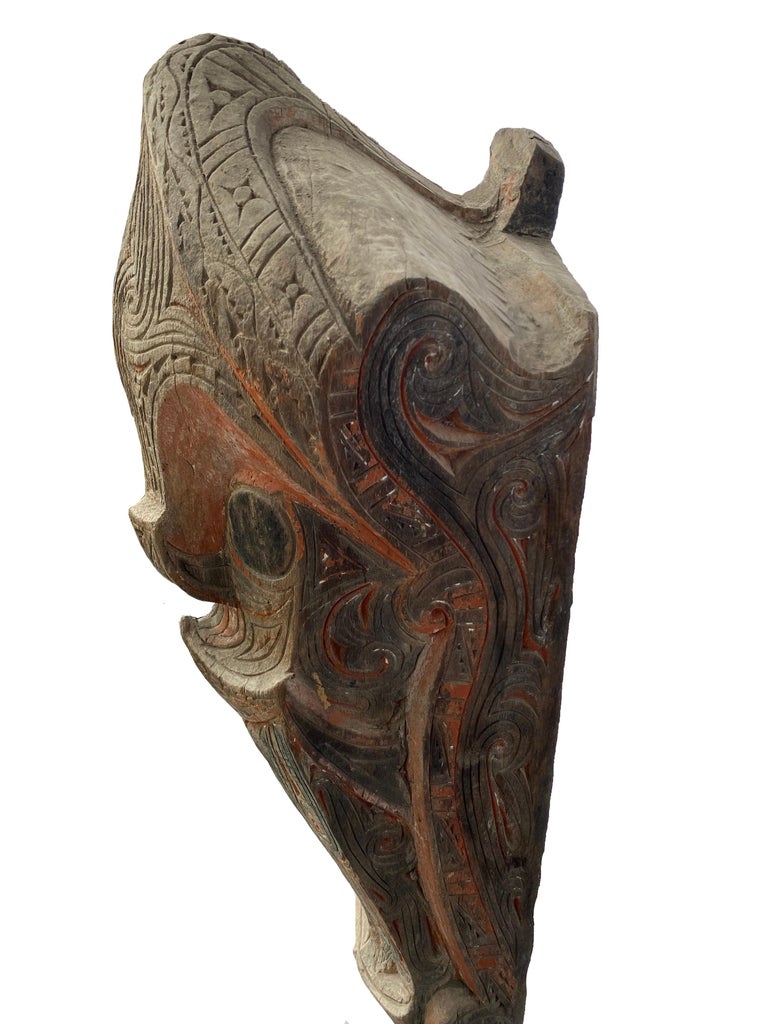 Singa Guardian Sculpture from the Batak Tribe of Sumatra, Early 20th ...