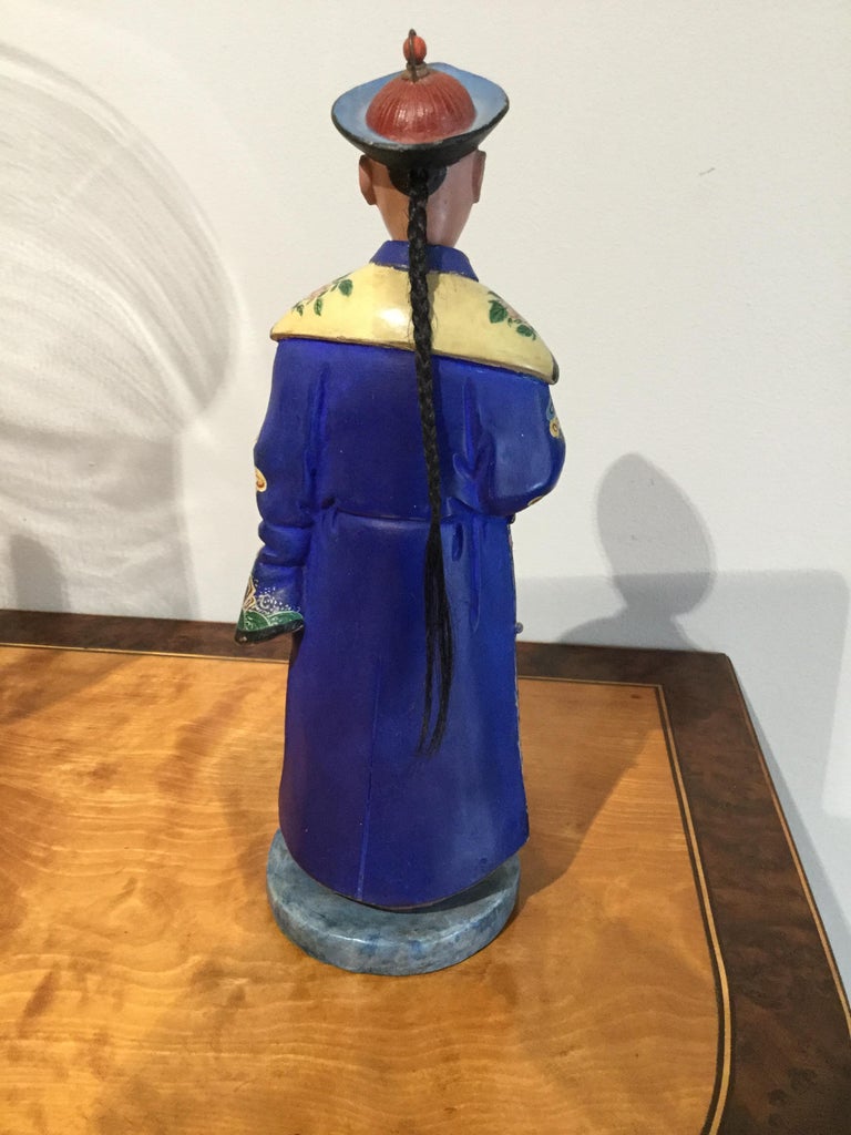 Single Early 19th Century Hand Painted Chinese Nodding Figure For Sale ...