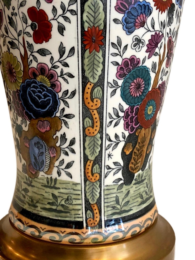 Single English Porcelain Table Lamp For Sale at 1stDibs | english table ...