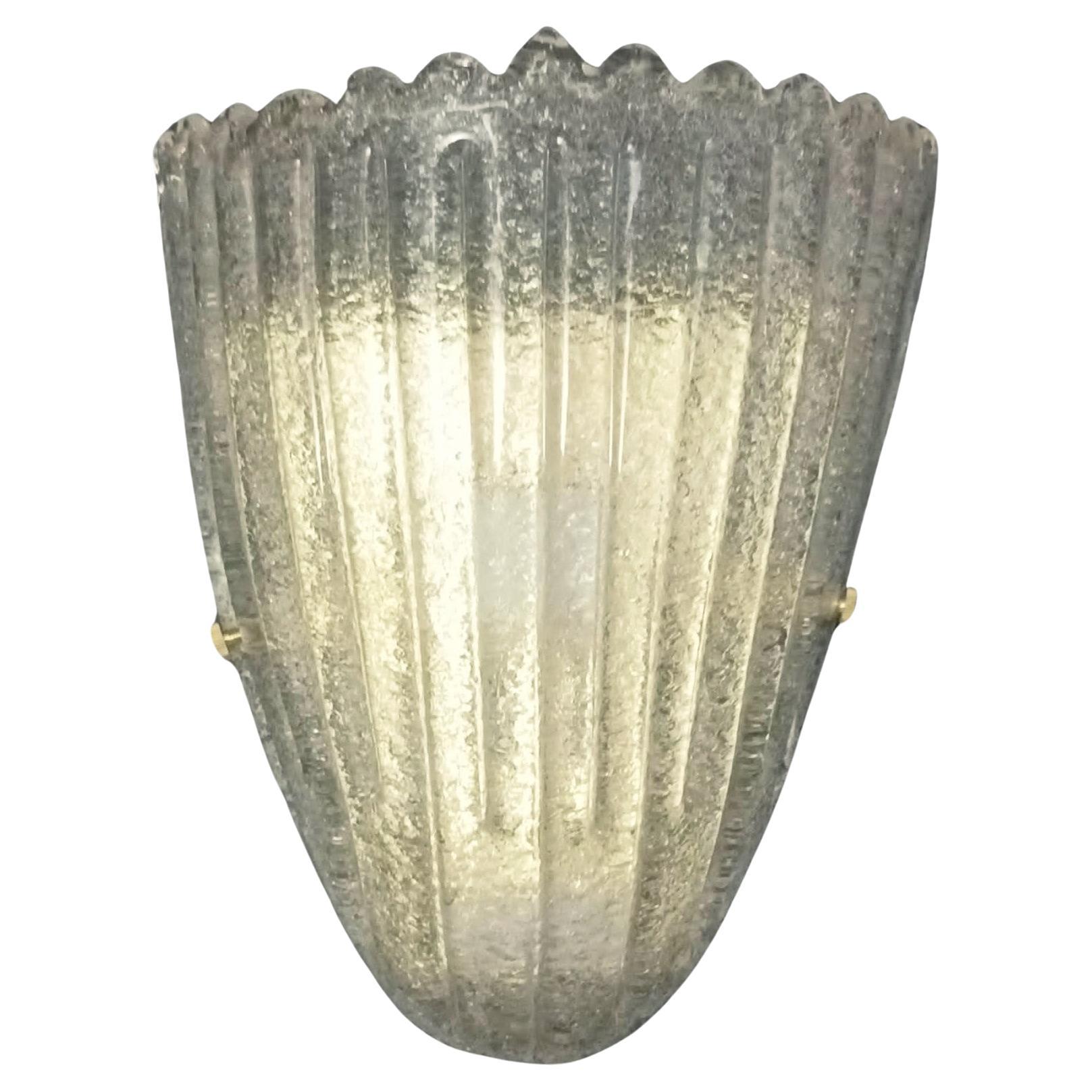 Rainbow Graniglia Shield Sconce, 3 Available For Sale at 1stDibs