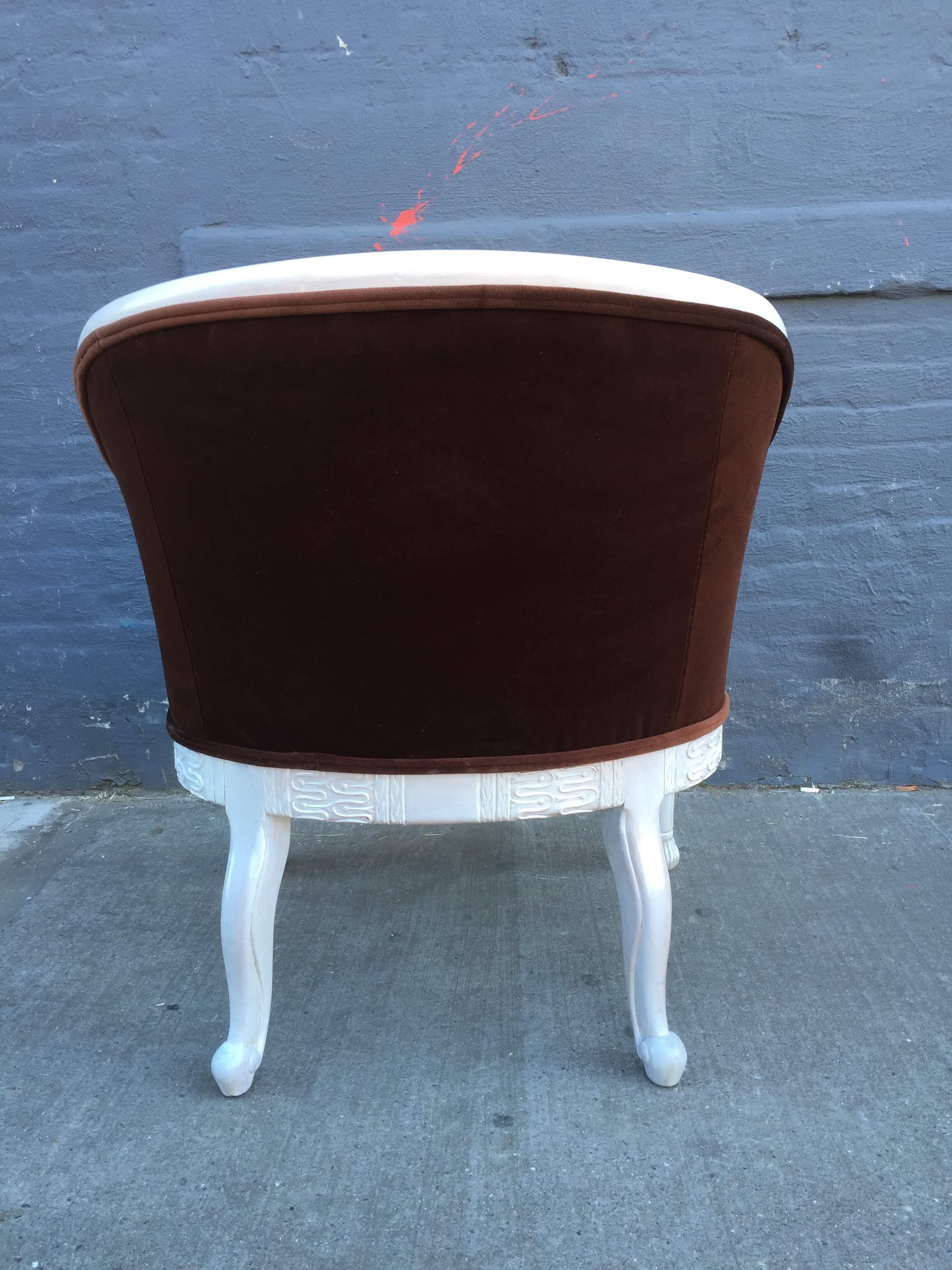 Single Hand Carved Lion Chair For Sale at 1stDibs