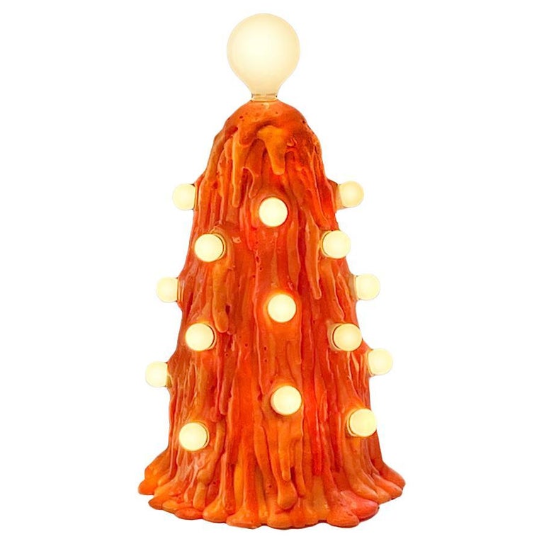 Single Large Foam Lamp For Sale at 1stDibs