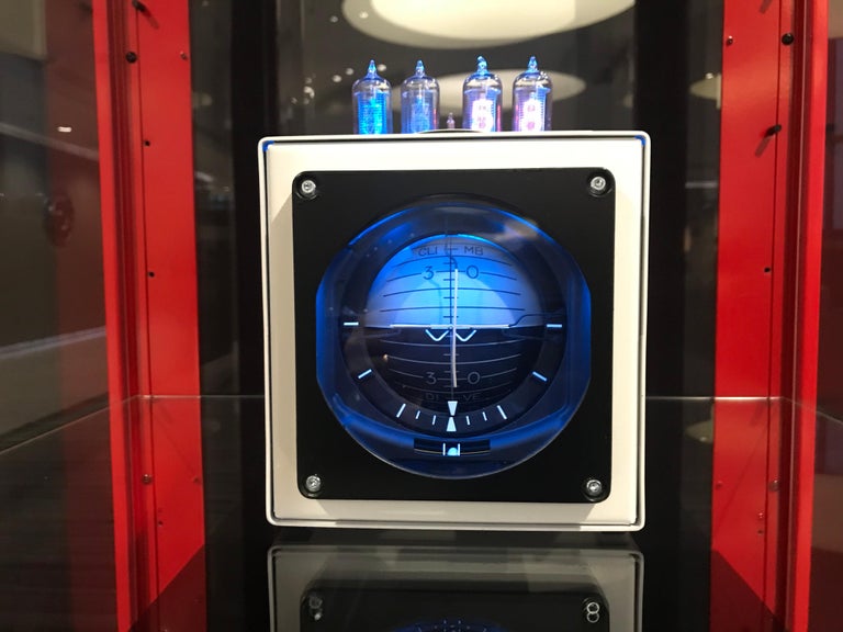 Single Large Lynx Cockpit Main Altitude Indicator Nixie Clock For Sale ...