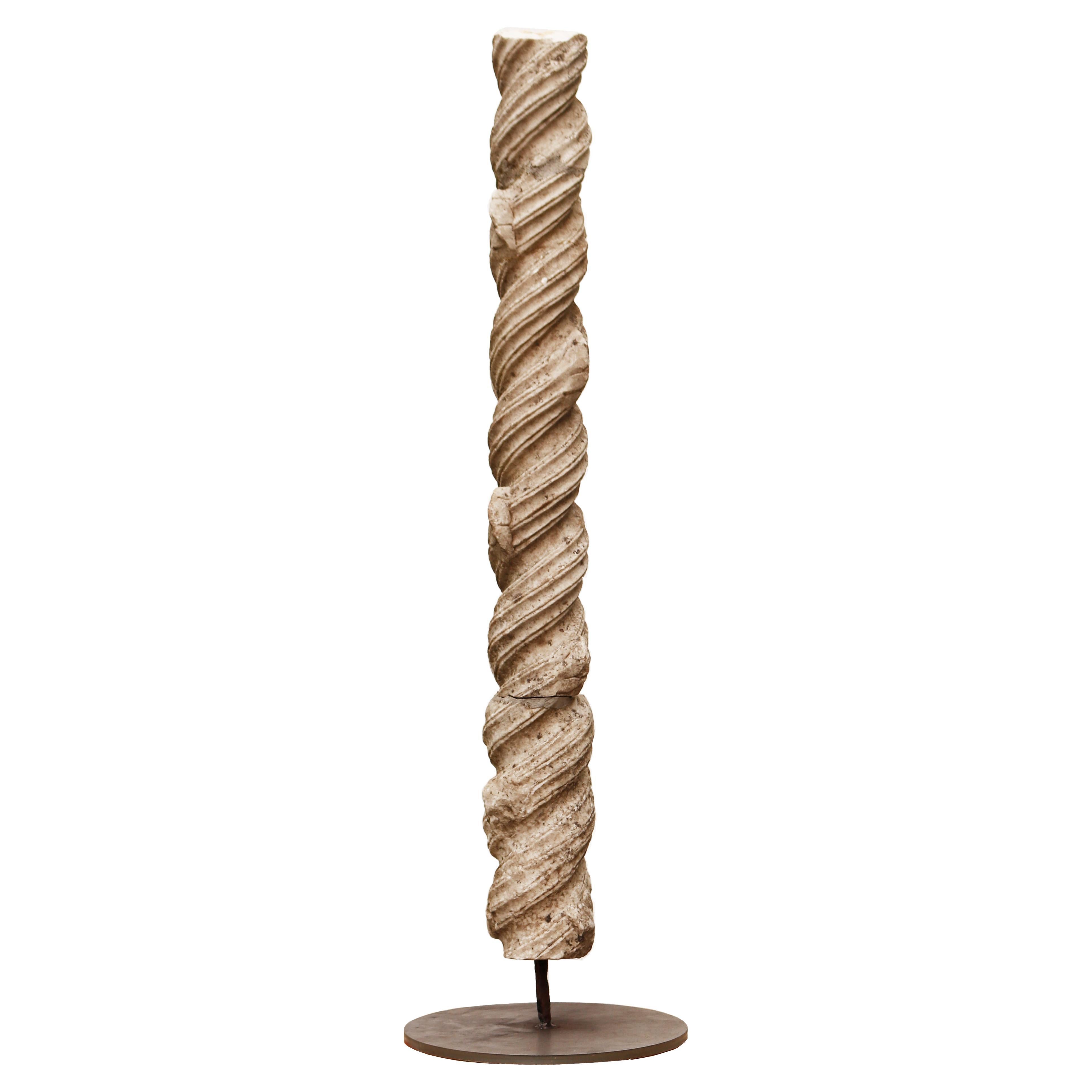 Beautiful Series of Palm Tree Columns in the Art Deco Style at 1stDibs