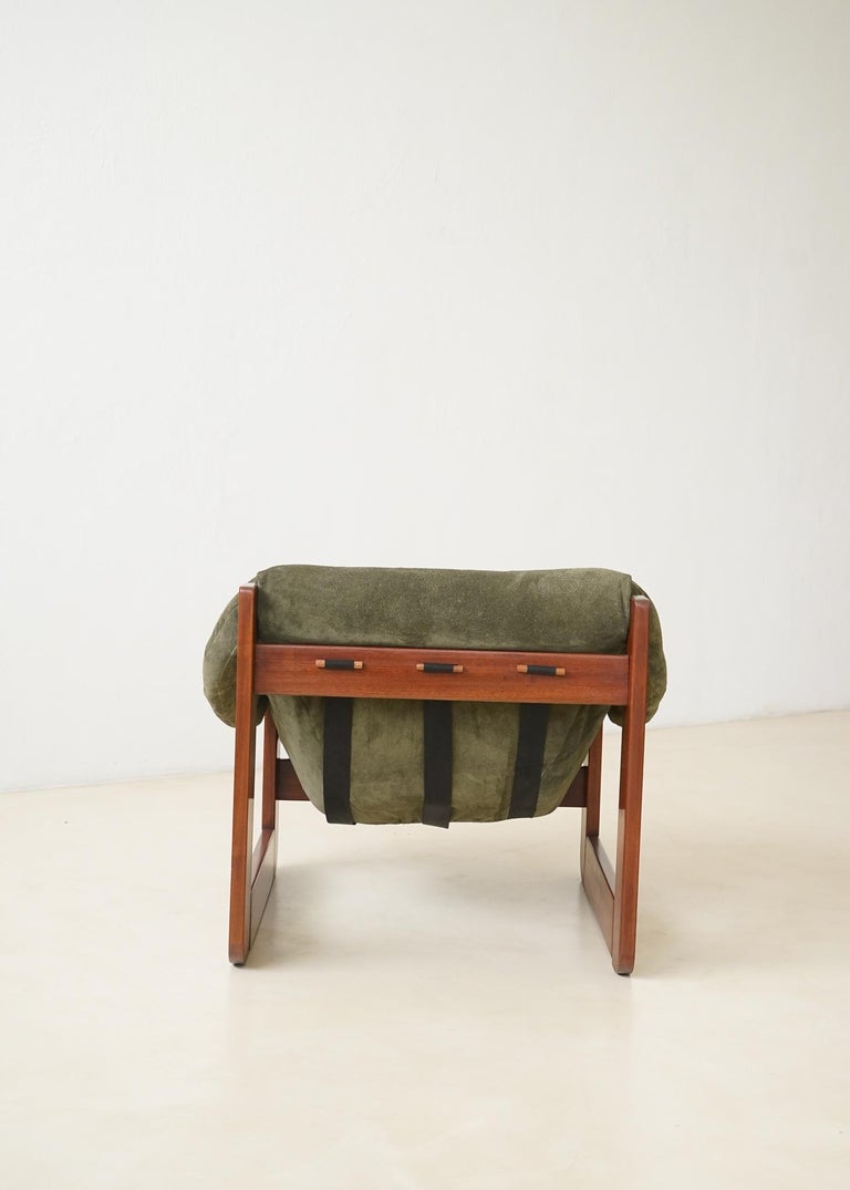Single MP-97 Midcentury Lounge Chair by Percival Lafer, 1970s ...